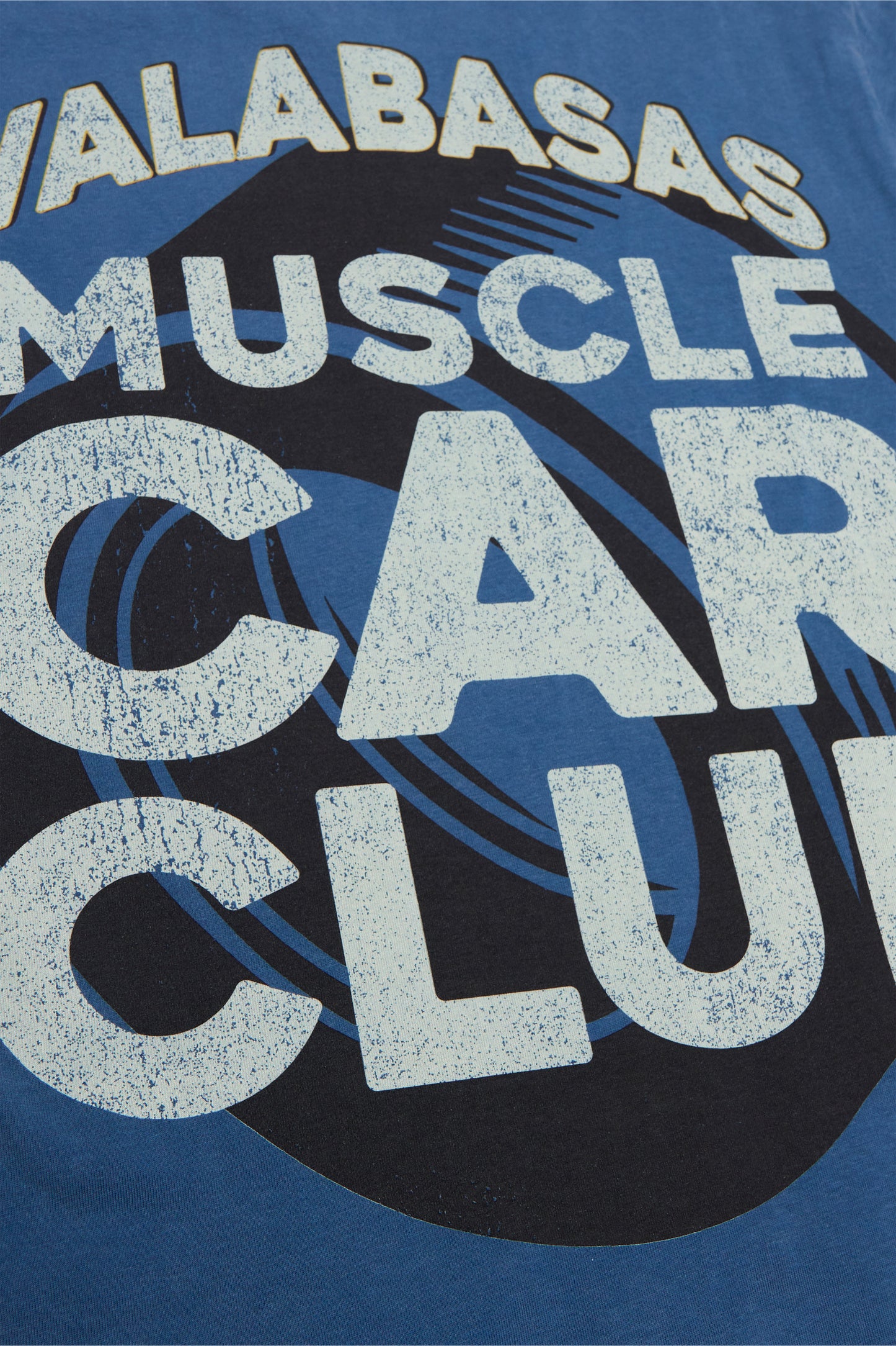 "KING ACE" TEE VINTAGE NAVY – Valabasas