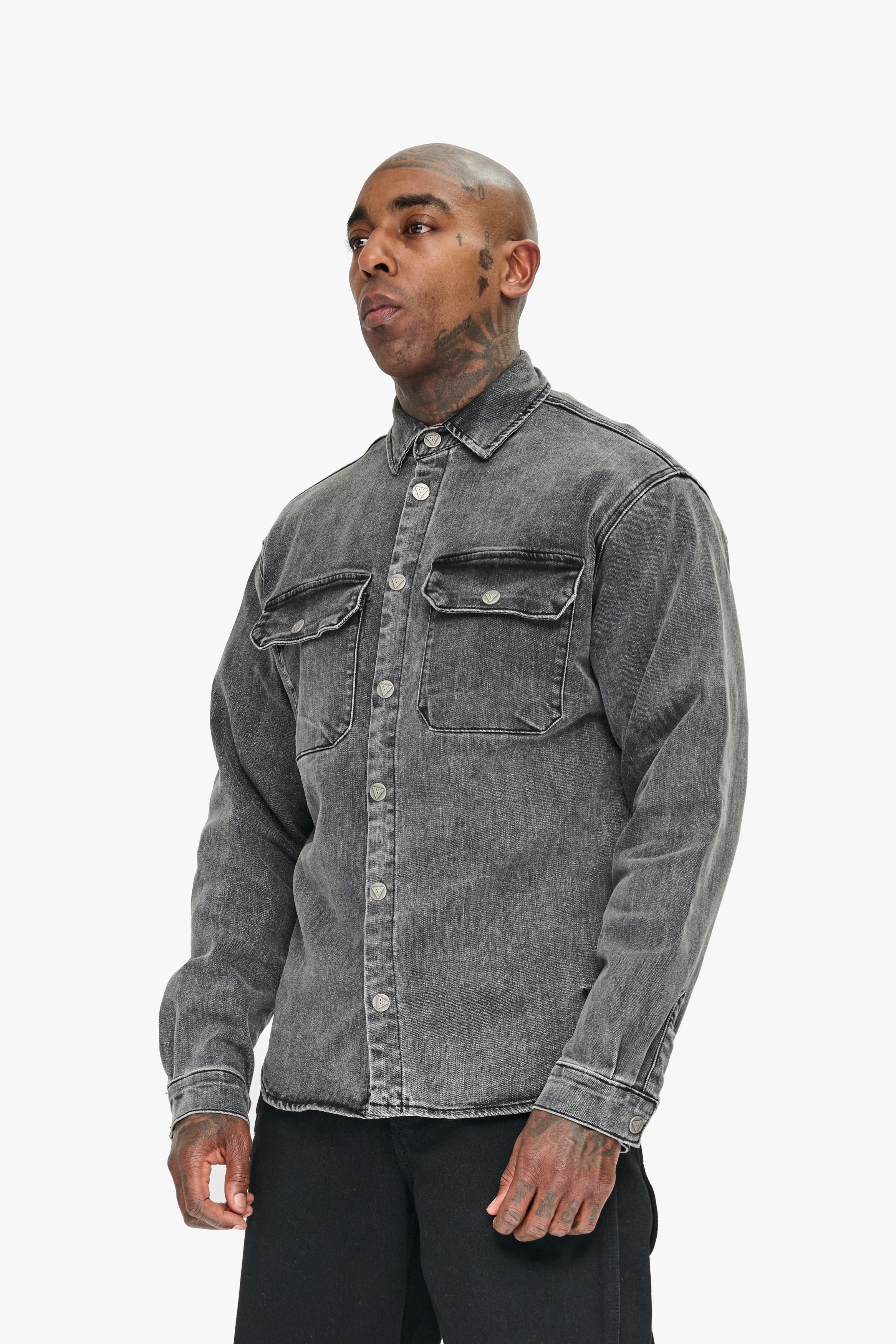 Mr.Button Down Grey – Valabasas