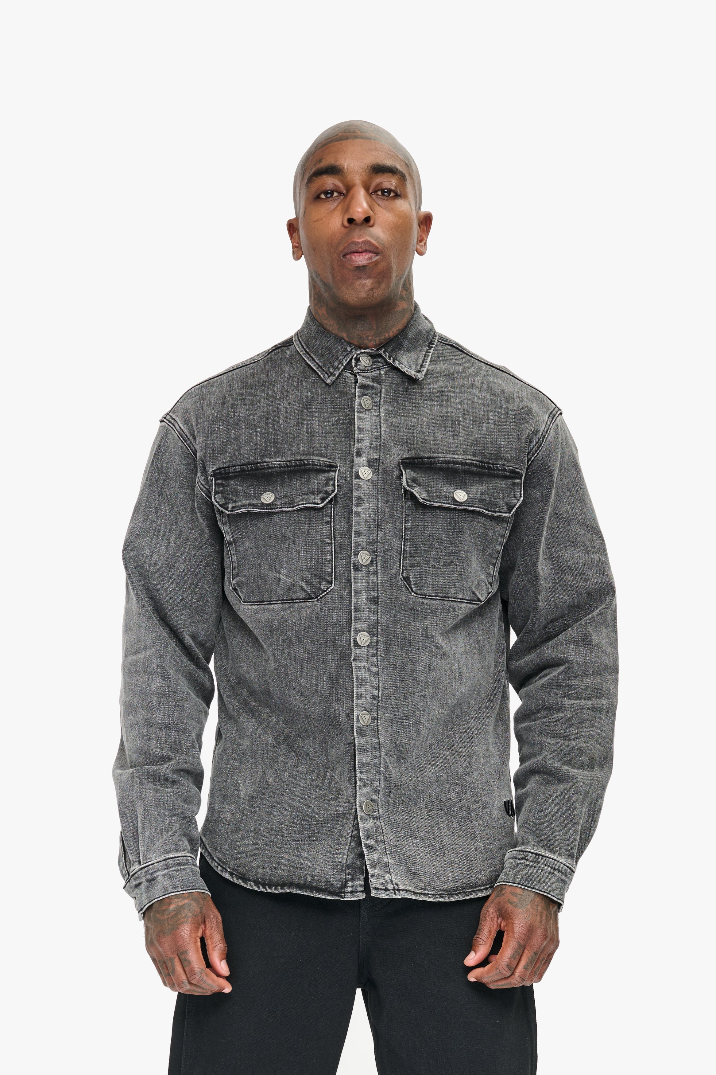 Mr.Button Down Grey – Valabasas