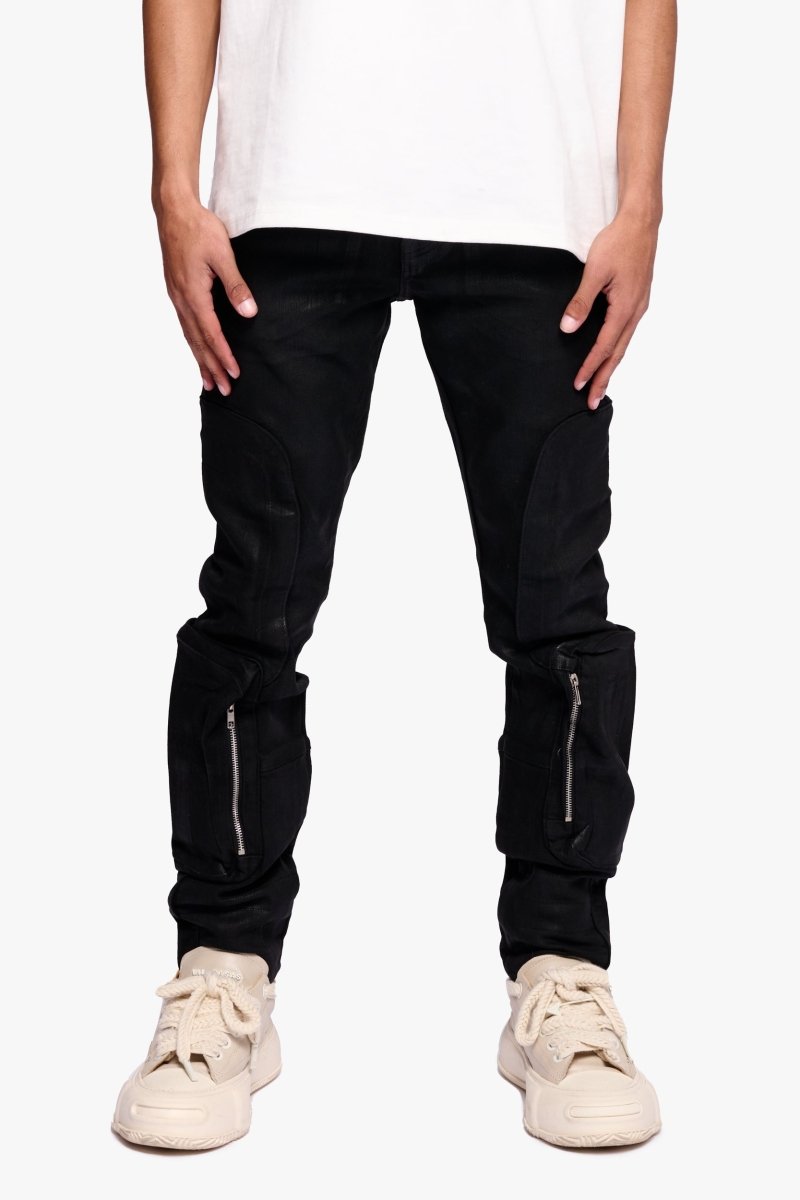 Thrust Black Waxed Skinny – Valabasas