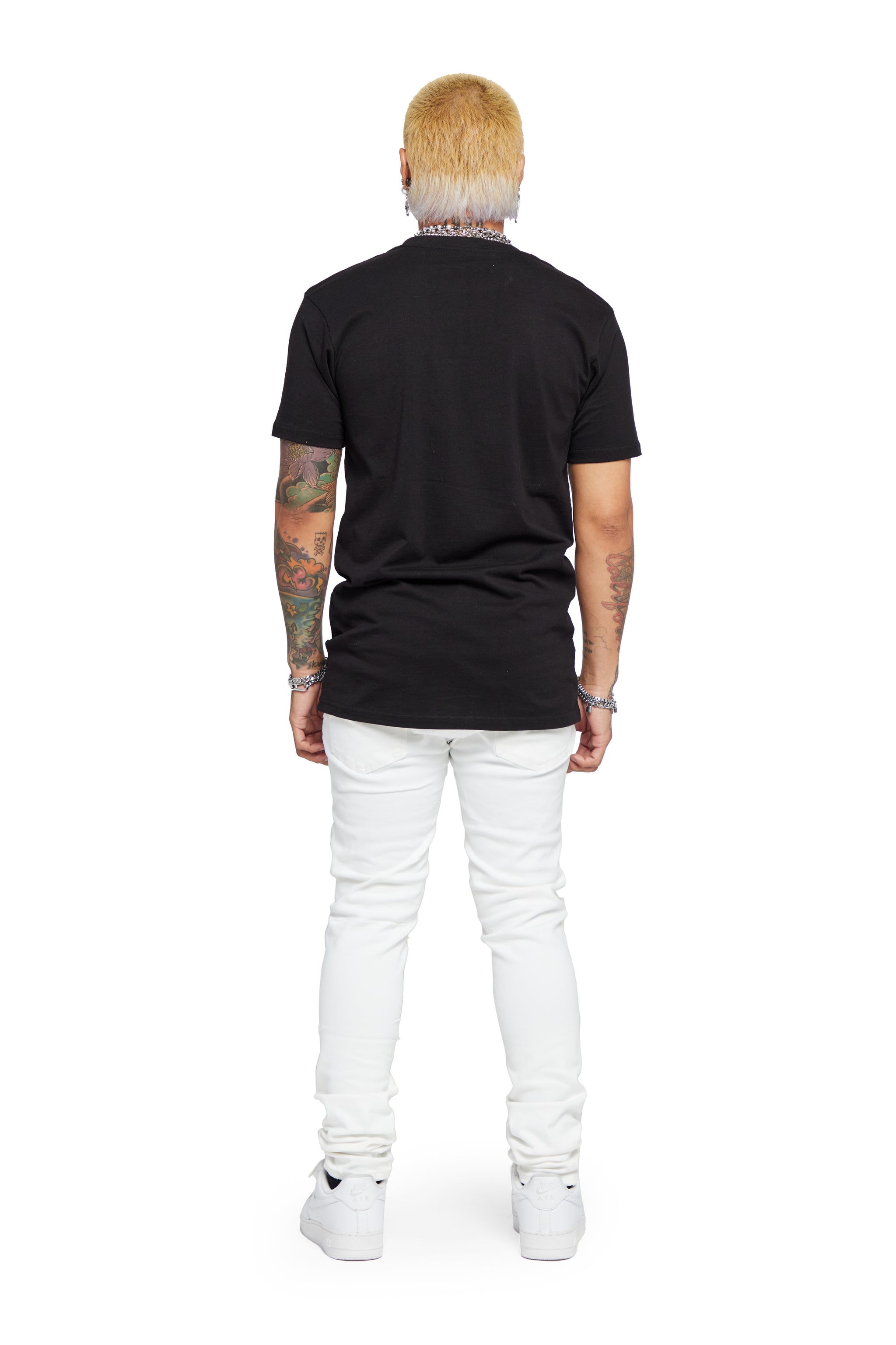 "MR CLEAN 2.0" WHITE SKINNY JEAN – Valabasas Denim